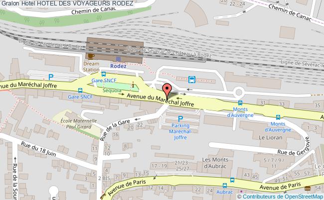 Hotel Des Voyageurs Rodez