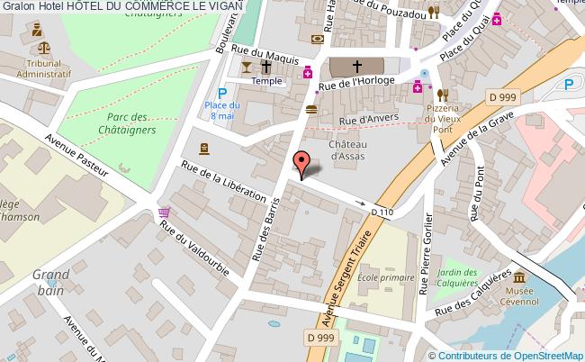 HÔtel Du Commerce Le vigan