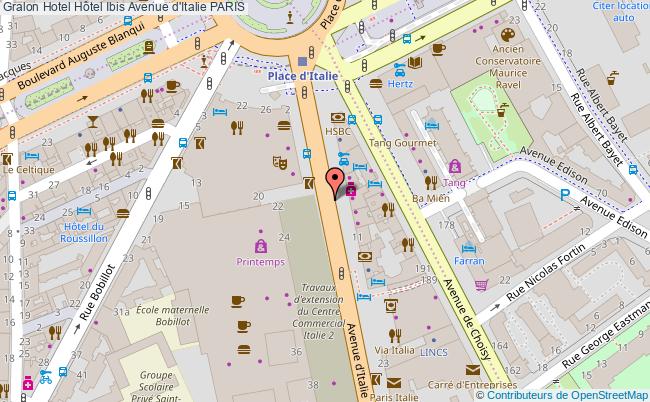 Hôtel Ibis Avenue D'italie Paris