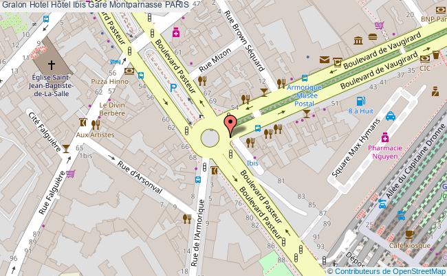 Hôtel Ibis Gare Montparnasse Paris
