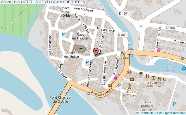 HÔtel La GentilhommiÈre Trèbes