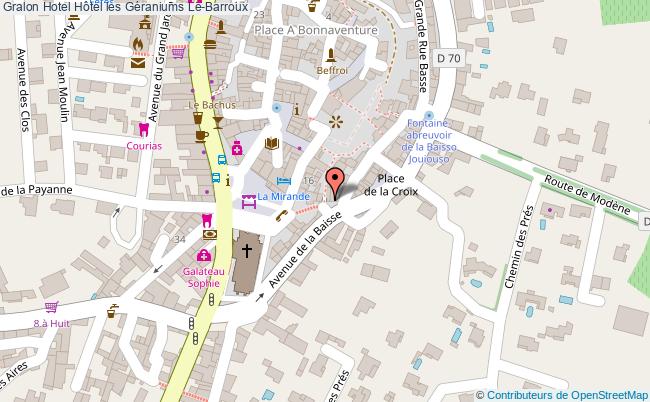 Hôtel Les Géraniums Le barroux