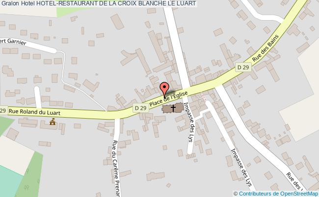 Hotel-restaurant De La Croix Blanche Le luart