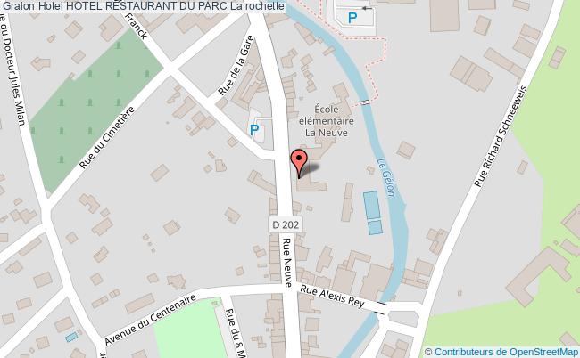 Hotel Restaurant Du Parc La rochette