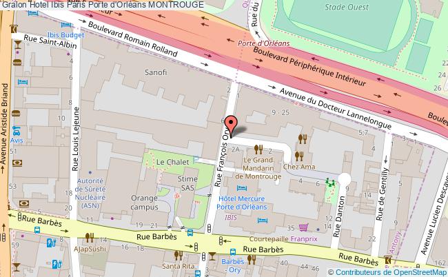 Hotel Ibis Paris Porte D'orléans Montrouge