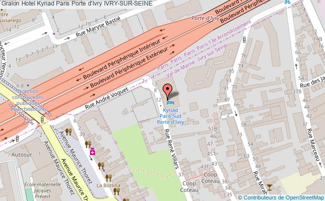 Hotel Kyriad Paris Porte D'ivry Ivry-sur-seine