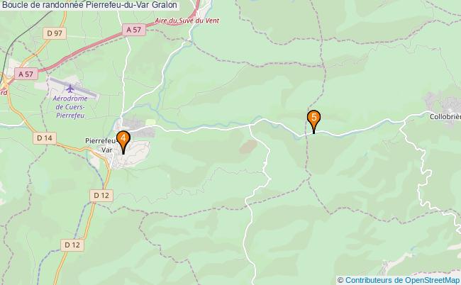 Boucle de randonnée Pierrefeu-du-Var : 5 équipements