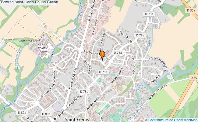 Bowling Saint-Genis-Pouilly : 1 équipements