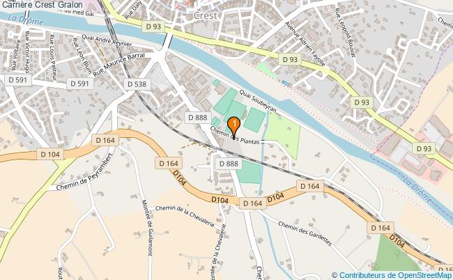 Carrière Crest : 1 équipements