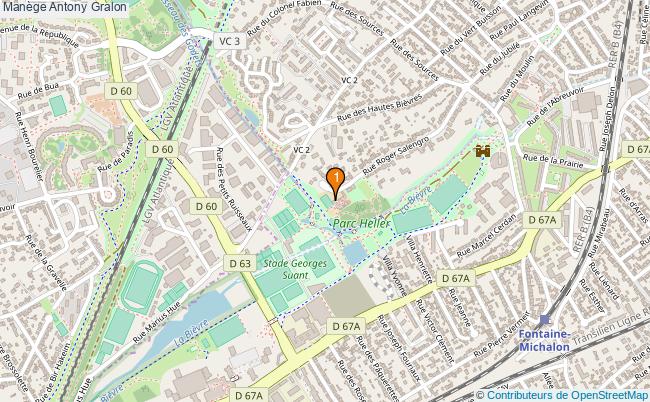 Manège Antony : 1 équipements