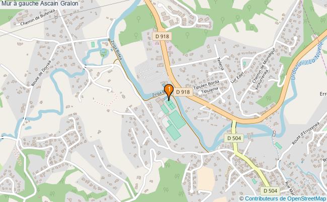 Mur à gauche Ascain : 1 équipements