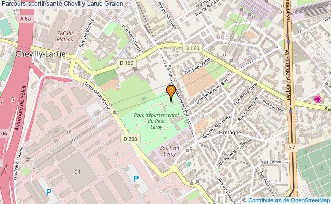 Parcours sportif/santé Chevilly-Larue : 2 équipements