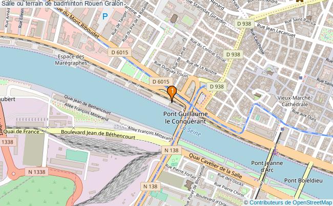 Salle ou terrain de badminton Rouen : 1 équipements