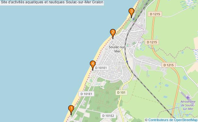 Site d'activités aquatiques et nautiques Soulac-sur-Mer : 4 équipements