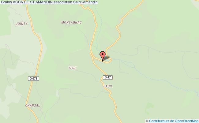 Acca de st amandin association Chasse animaux cartes chasseurs ...