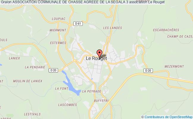 Acca le rouget pers association Chasse commune la commune Le Rouget