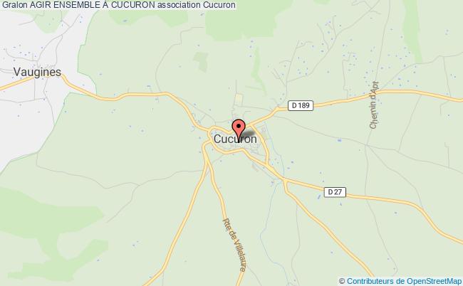 Agir ensemble À cucuron association Commune cucuron emploi local ...