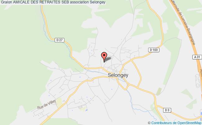 Amicale des retraites seb association Camaraderie Selongey
