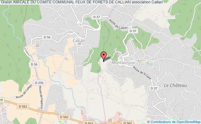 Amicale du comite communal feux de forets de callian association ...