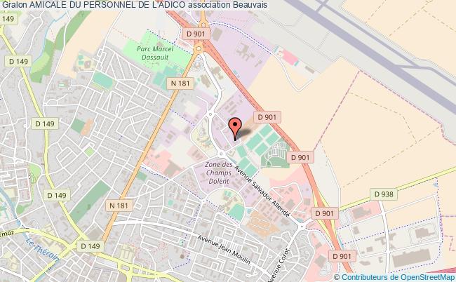 Amicale du personnel de l'adico association Conformes membres moyens solidarité Beauvais