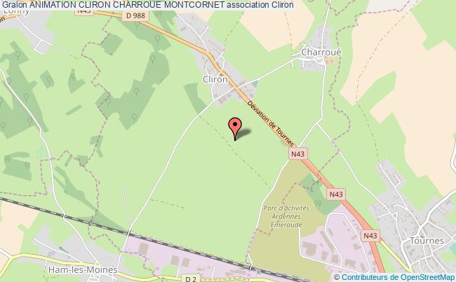 Animation cliron charroue montcornet association Loto Cliron