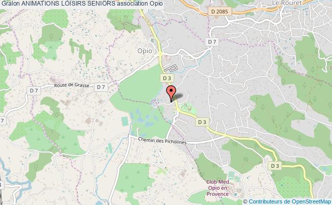 Animations loisirs seniors association Realisation Opio