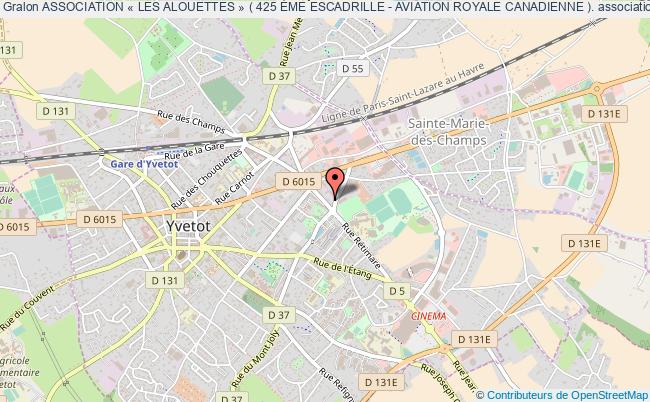 Association « les alouettes » ( 425 Ème escadrille - aviation royale ...