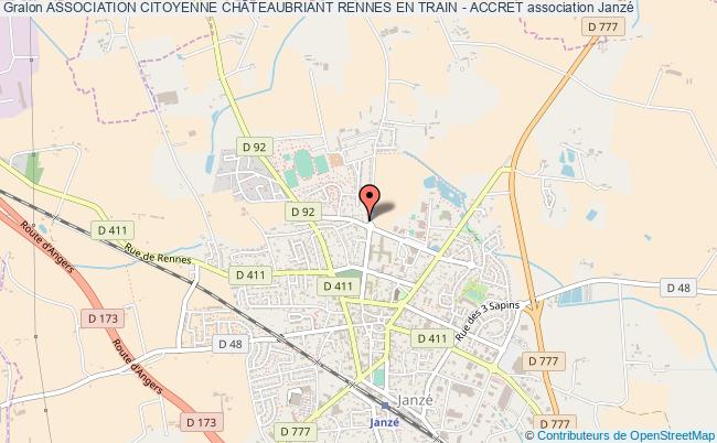 Association citoyenne chÂteaubriant rennes en train - accret ...