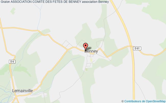 Association comite des fetes de benney association Commune association ...