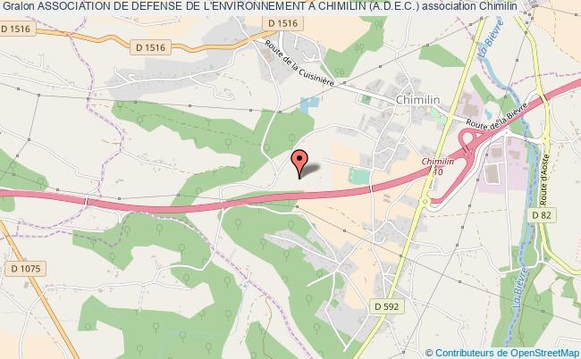 Association de defense de l'environnement a chimilin (a.d.e.c ...