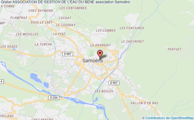 Association de gestion de l'eau du bene association Courante destinée ...