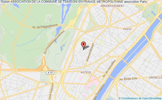 Association de la commune de tsingoni en france metropolitaine ...