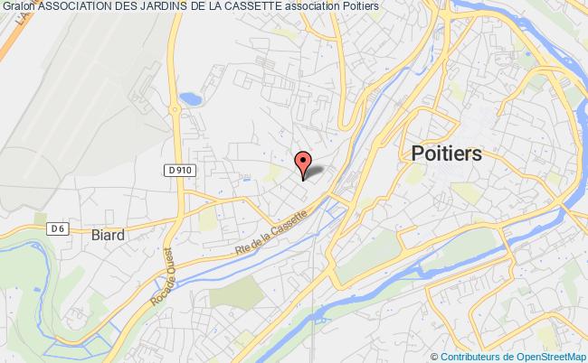 Association des jardins de la cassette association Cassette Poitiers