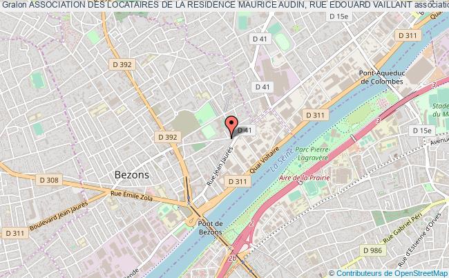 Association des locataires de la residence maurice audin, rue edouard vaillant association ...