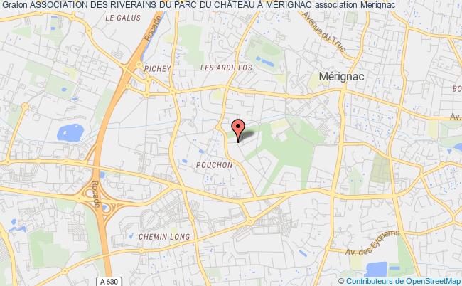 Association des riverains du parc du chÂteau À mÉrignac association ...