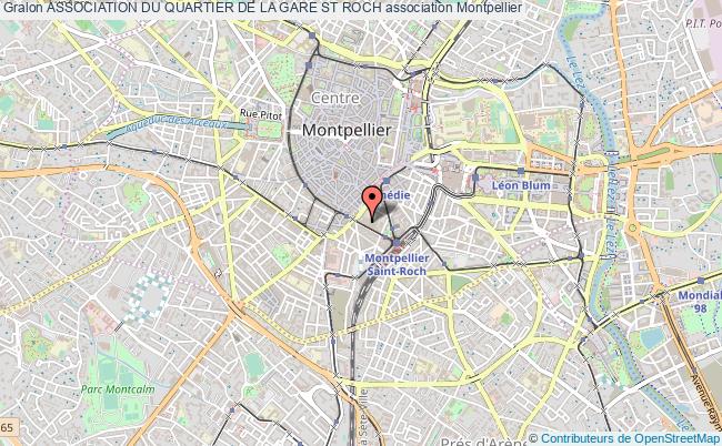 Association du quartier de la gare st roch association Gare montpellier ...
