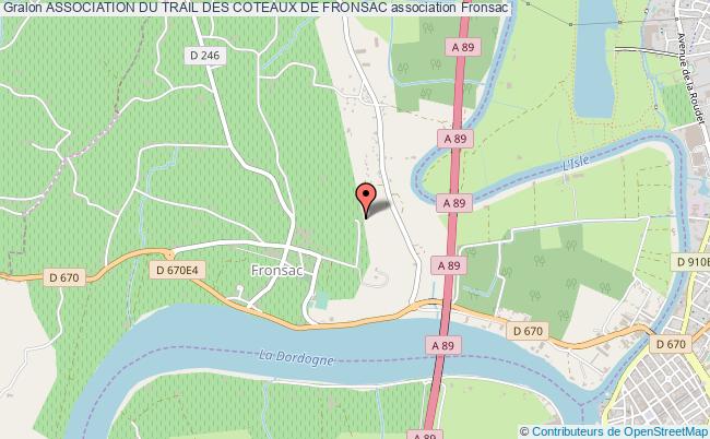 Association du trail des coteaux de fronsac association Course à pied ...