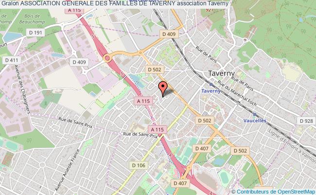 Association generale des familles de taverny association Communes ...