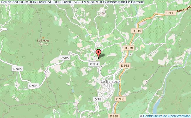 Association hameau du grand age la visitation association France Le Barroux