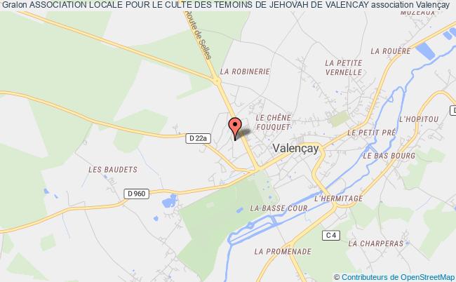 Association locale pour le culte des temoins de jehovah de valencay ...