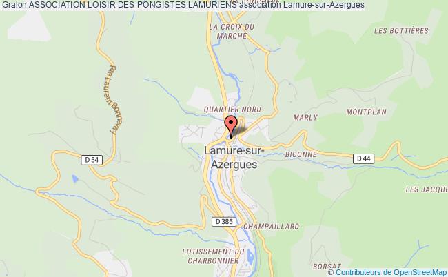 Association loisir des pongistes lamuriens association Loisir table ...