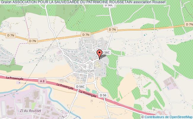 Association pour la sauvegarde du patrimoine roussetain association ...