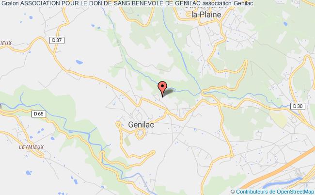 Association pour le don de sang benevole de genilac association Respect ...