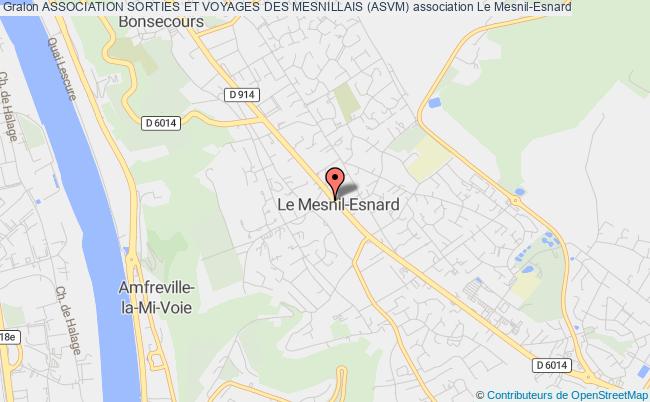 Association sorties et voyages des mesnillais (asvm) association Mesnil Le Mesnil-Esnard