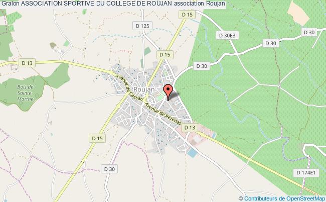 Association sportive du college de roujan association Apprentissage ...