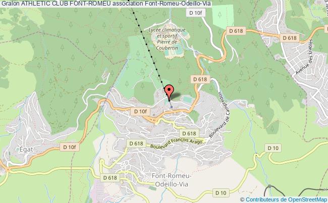 Athletic club font-romeu association Athlétisme cité scolaire ...
