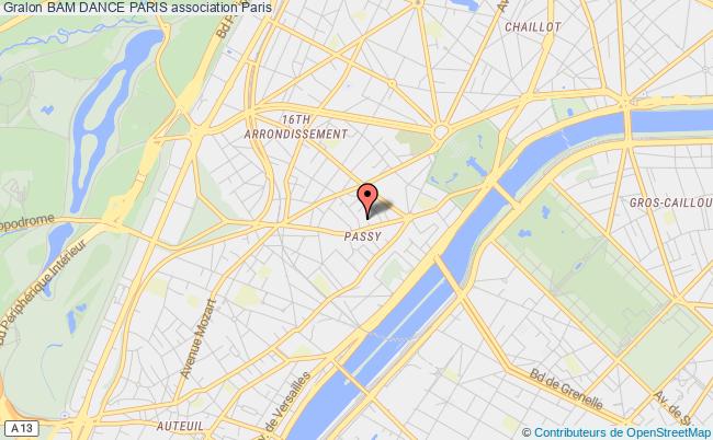 Bam dance paris association Danse argent association la danse Paris