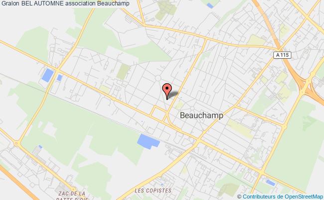 Bel automne association Activités retraitées sorties voyages Beauchamp