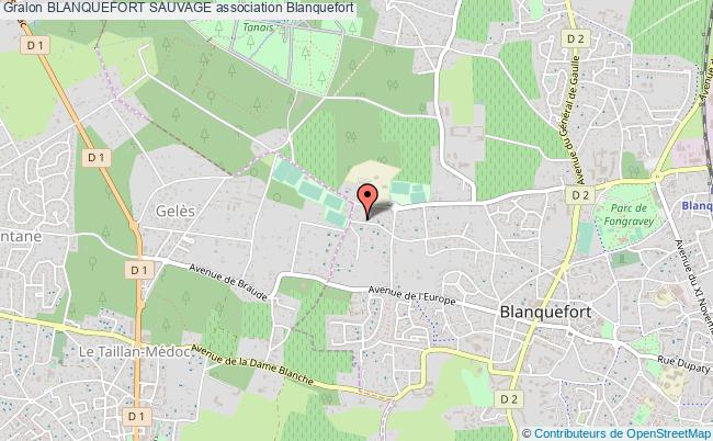 Blanquefort sauvage association Commune environnement faune flore ...