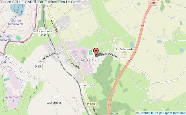 Boule garricoise association Boules (pétanque, boules) Le Garric